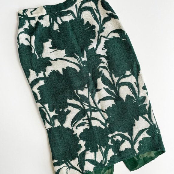 Prada | Skirts | 20 Prada Floral Tweed Skirt | Poshmark